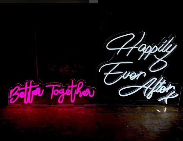 Light Up Your Wedding This Year With Cool Neon Signs! – Neonific