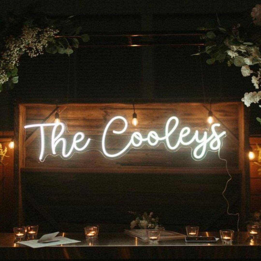 Custom LED Neon Letter Signs for Personalized Decor | Neonific