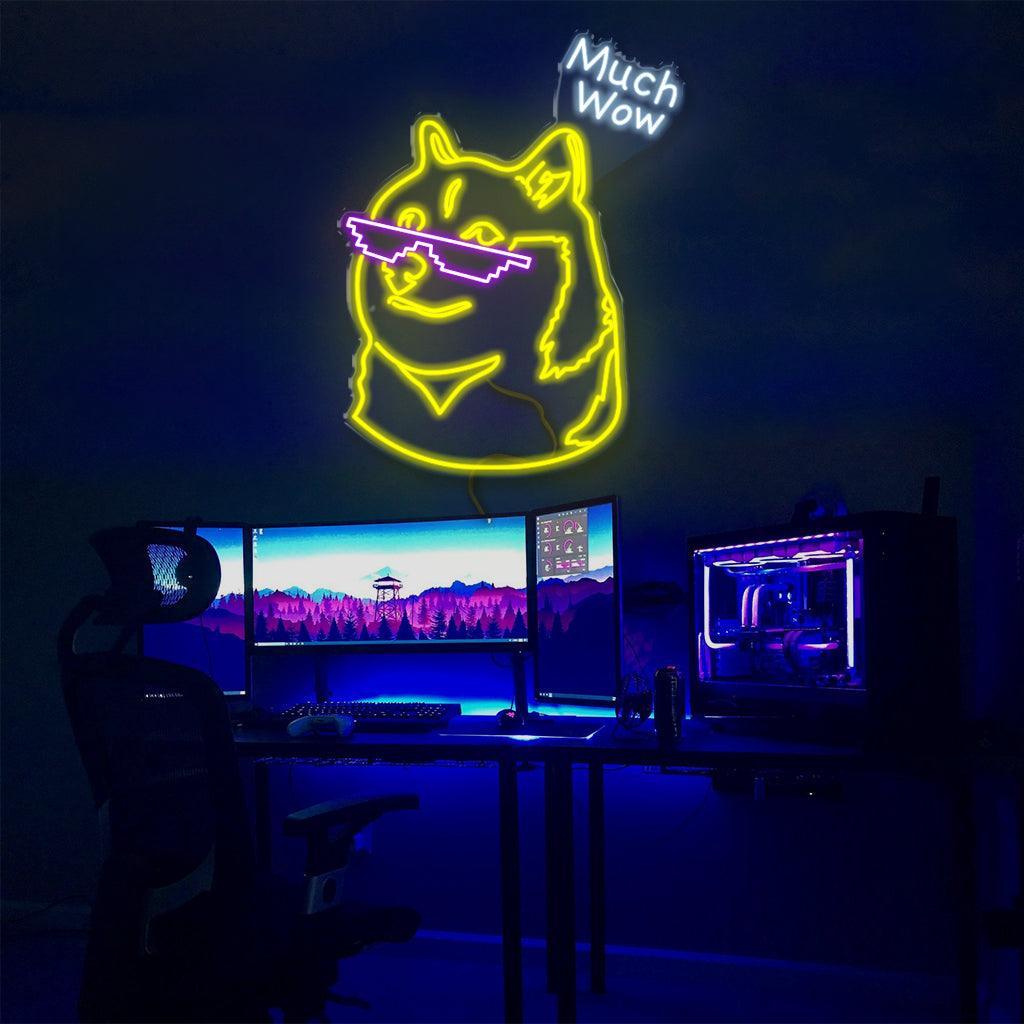 Doge Much Wow| LED Neon Sign| Neonific